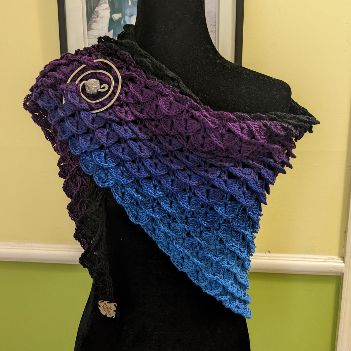 Dragon Scale Shawl Pattern – The Artificers Archive